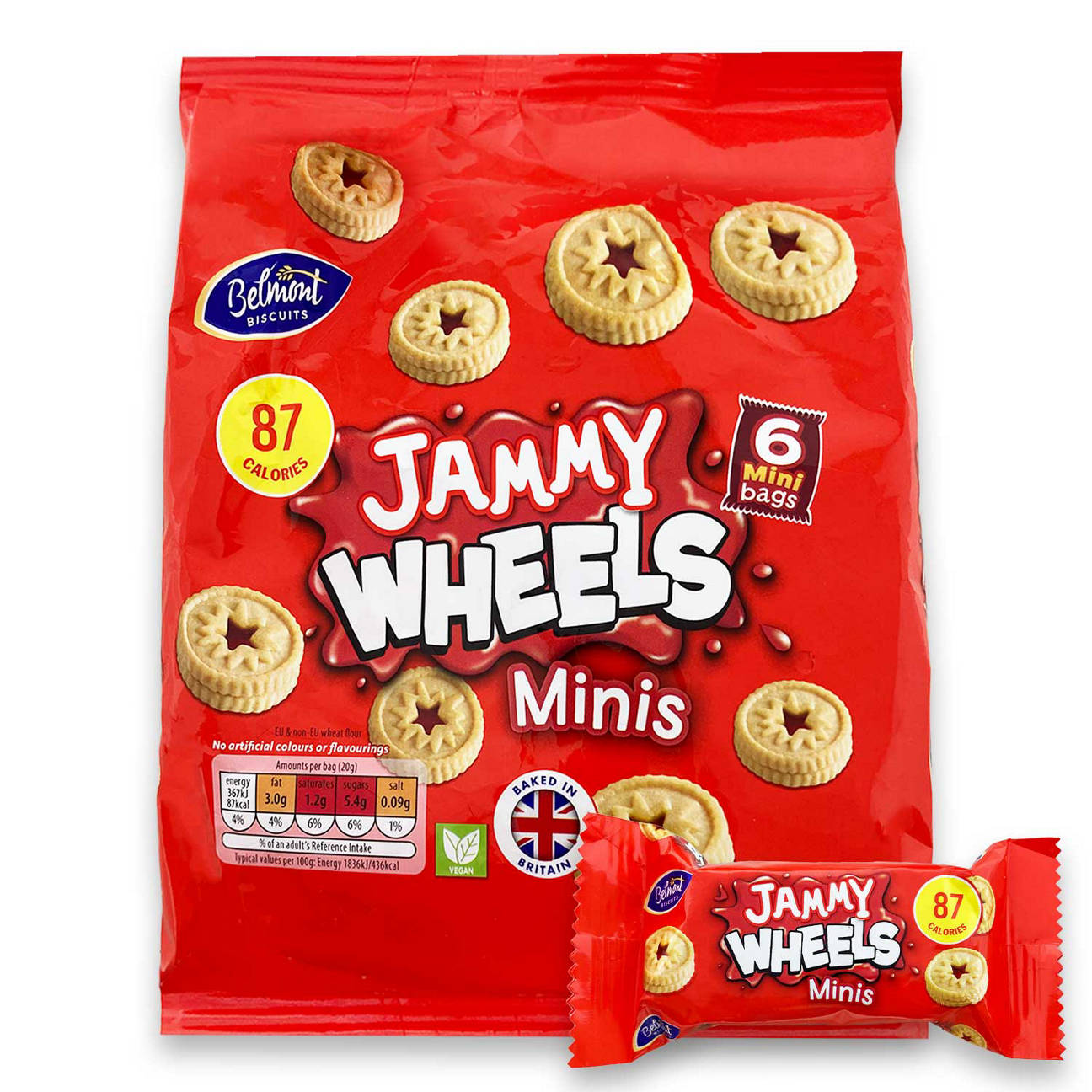 Jammy Wheel Minis 6 Pack | ALDI UK